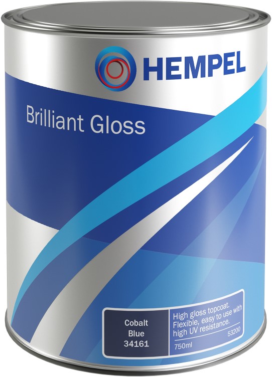 Hempel's Brilliant Gloss 53200 Black 19990 750ml Shipstore